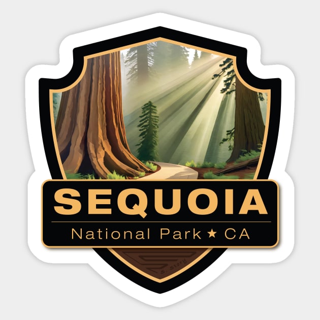 Sequoia National Park - Sequoia - Sticker | TeePublic